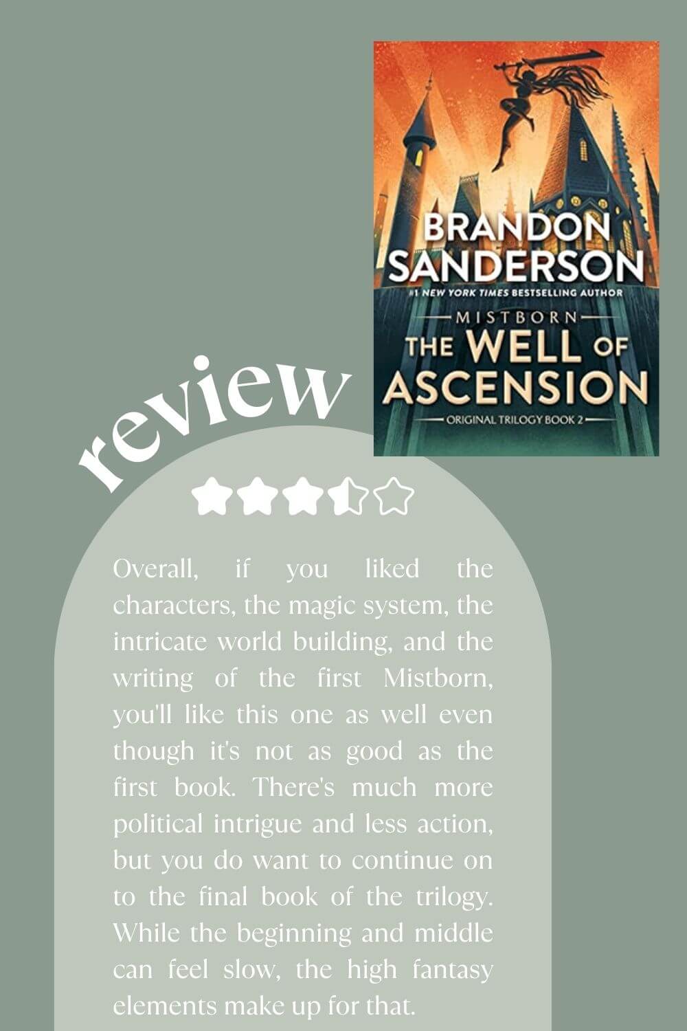 Full Book Review of The Well of Ascension